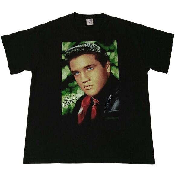 Delta | Shirts | Vintage Elvis Presley Tshirt L 999 King Of Rock Roll ...